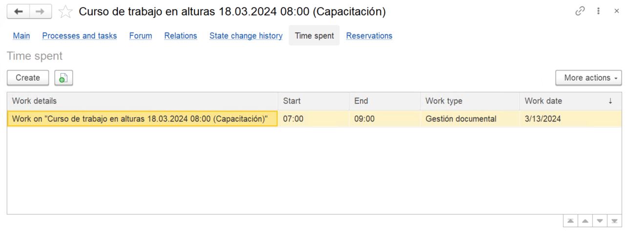 Time Tracking – Axial ECM